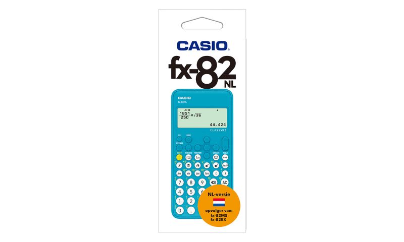 Casio fx-82 NL rekenmachine (opvolger van fx-82MS én fx-82EX) | Verhaak